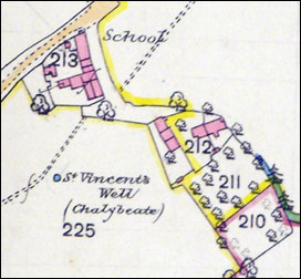 Cosgrove - East side of The Green and the Old School