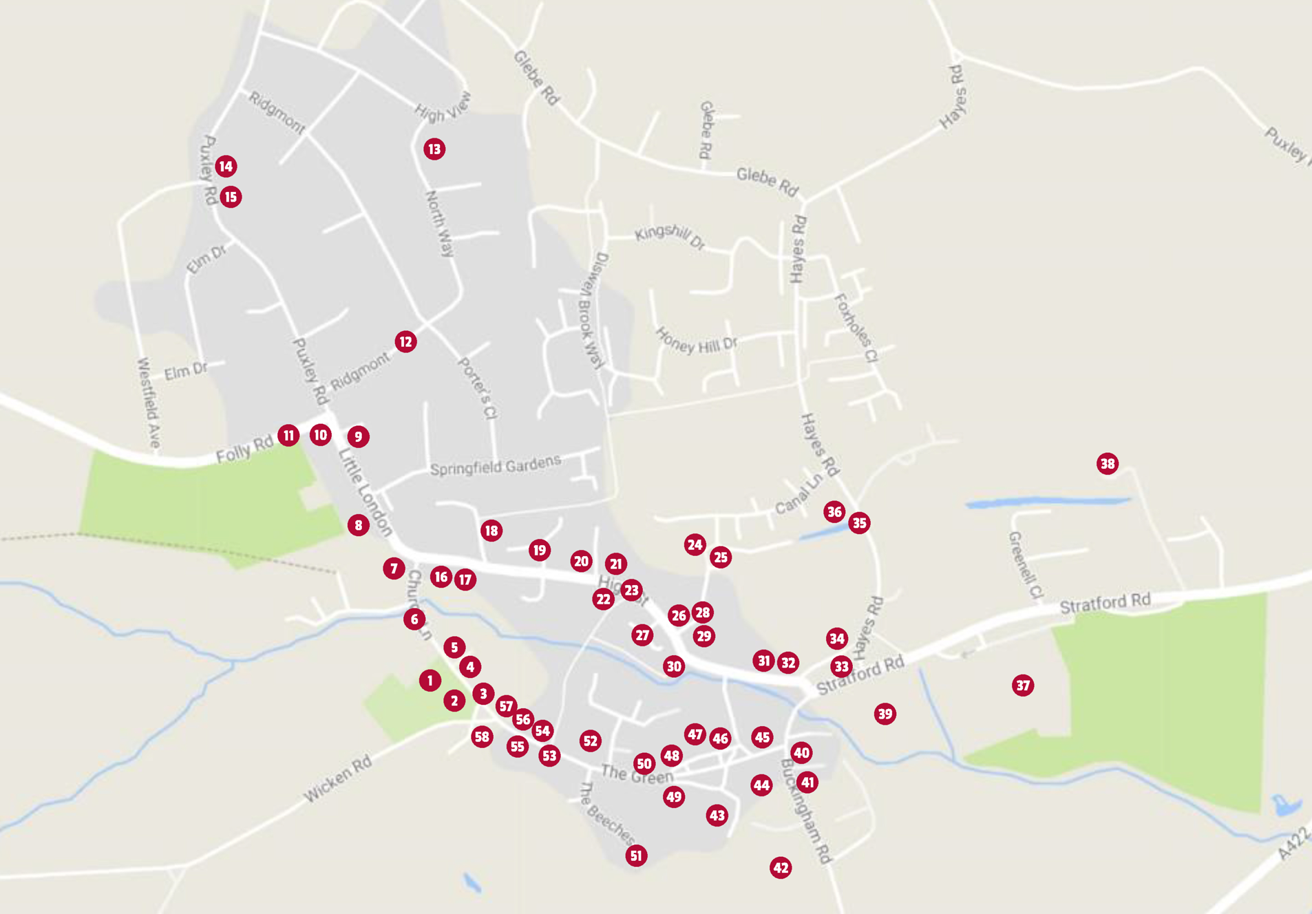 Village Trail - Deanshanger Village Heritage Society