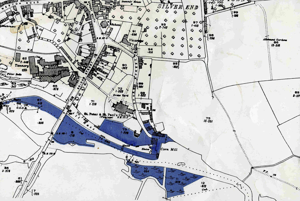 ALBERT GUDGIN & HIS FAMILY AT OLNEY MILL