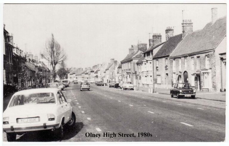 A SELECTION OF OLNEY POSTCARDS