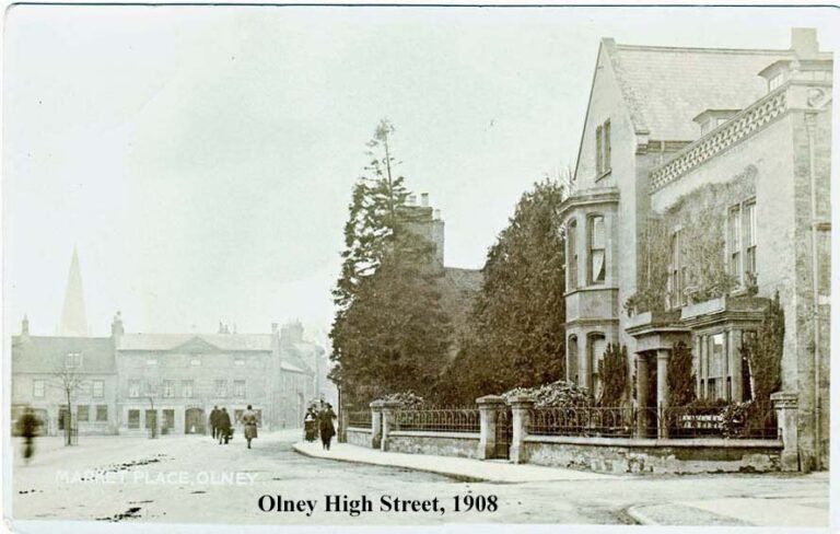 A SELECTION OF OLNEY POSTCARDS