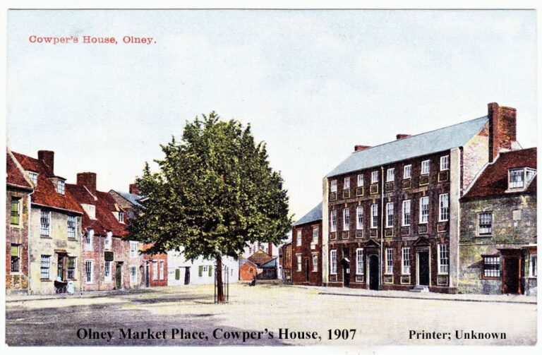 A SELECTION OF OLNEY POSTCARDS