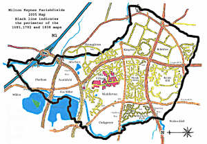 Milton Keynes Estate Maps through the ages - Two Villages Archive Trust