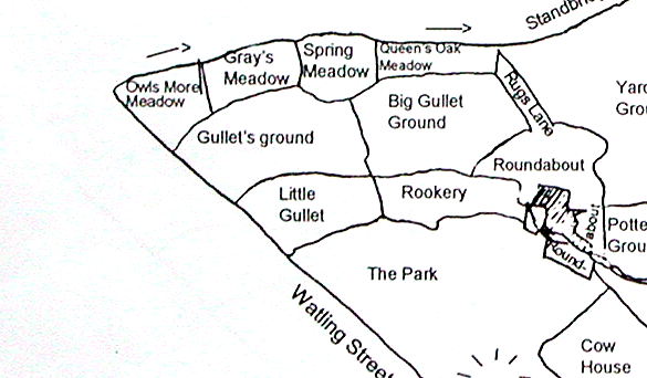 Field map 2 - Yardley Gobion History
